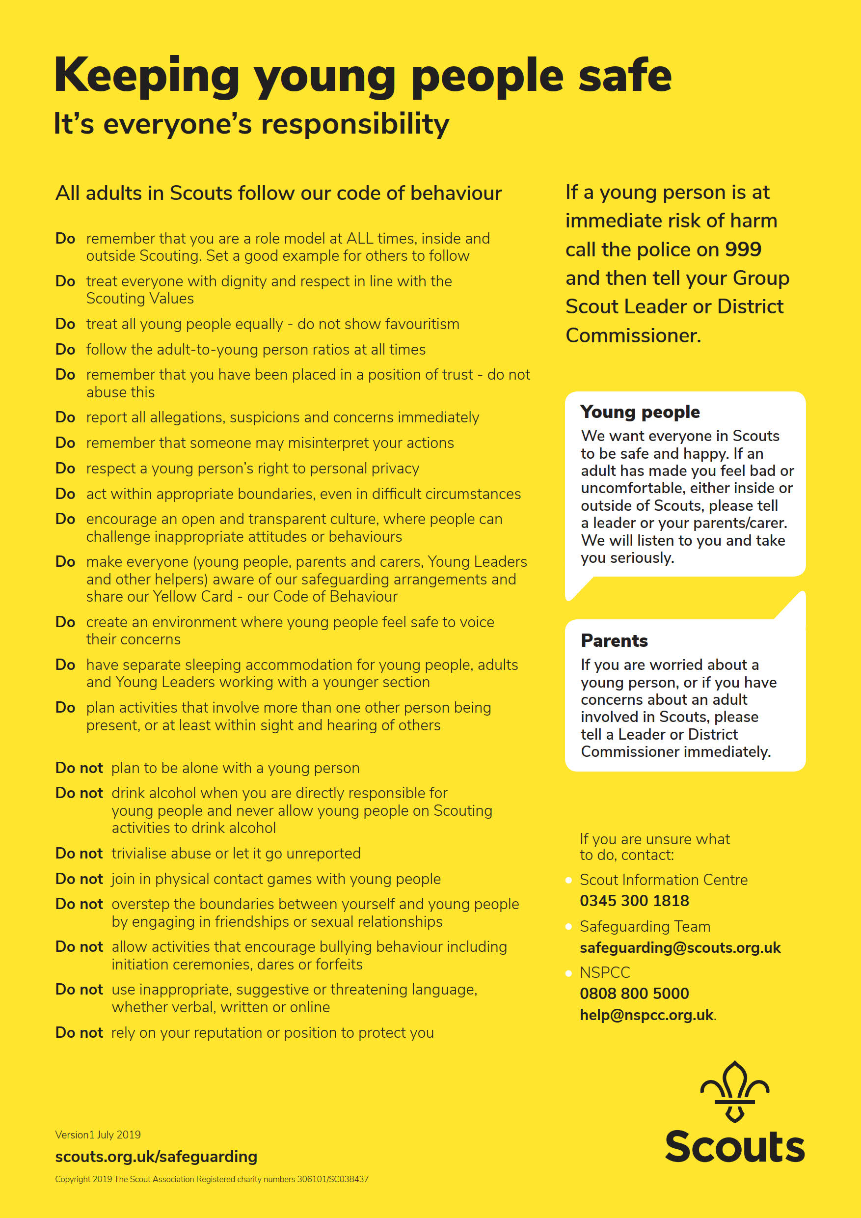 Safeguarding - Hythe Sea Scouts